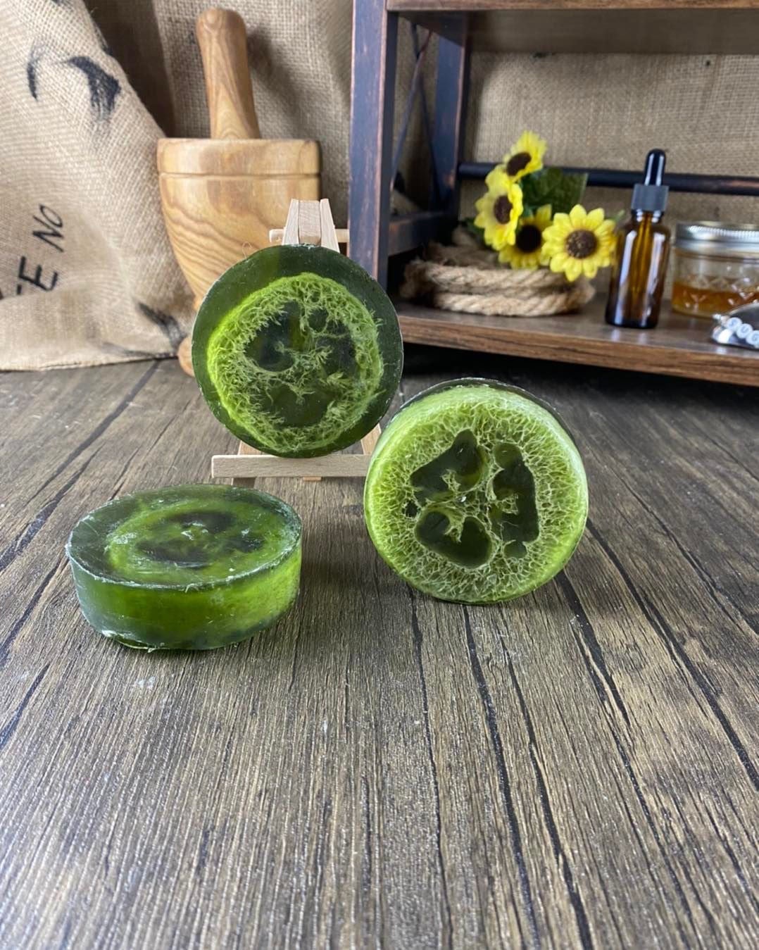 Loofah Bar - Coconut | Sugar Loaf Farms